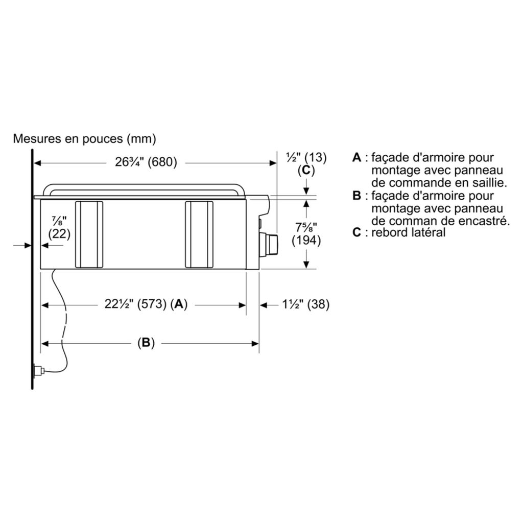 Plaque de cuisson au gaz 36 po Thermador PCG364WD | Tanguay