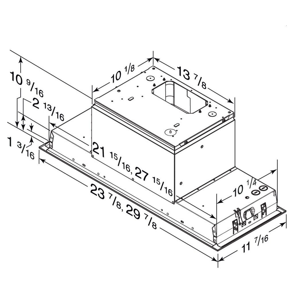 Hotte encastrable 30 po Broan BBN2303SS | Tanguay