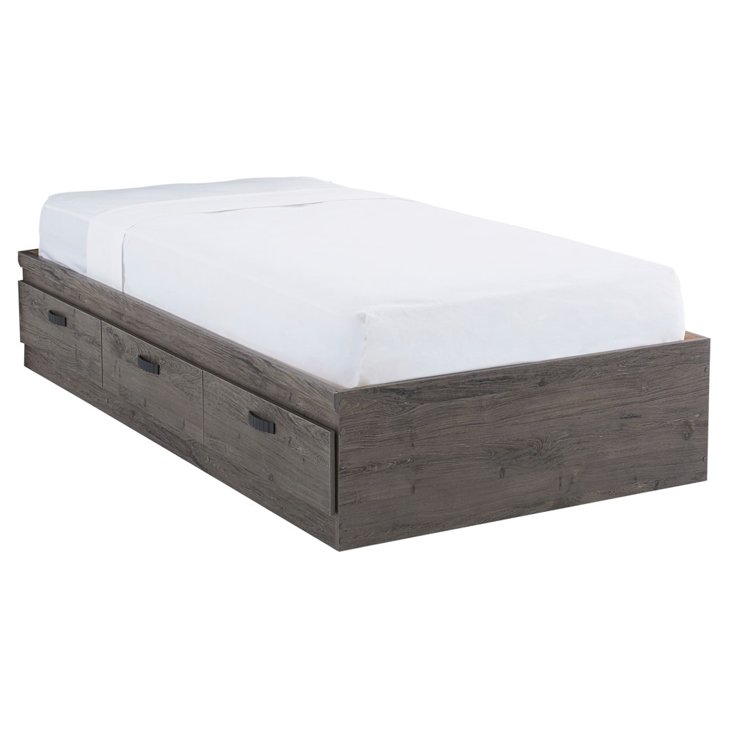 Lit plateforme avec tiroirs - Simple Dynamic 393-461 | Tanguay