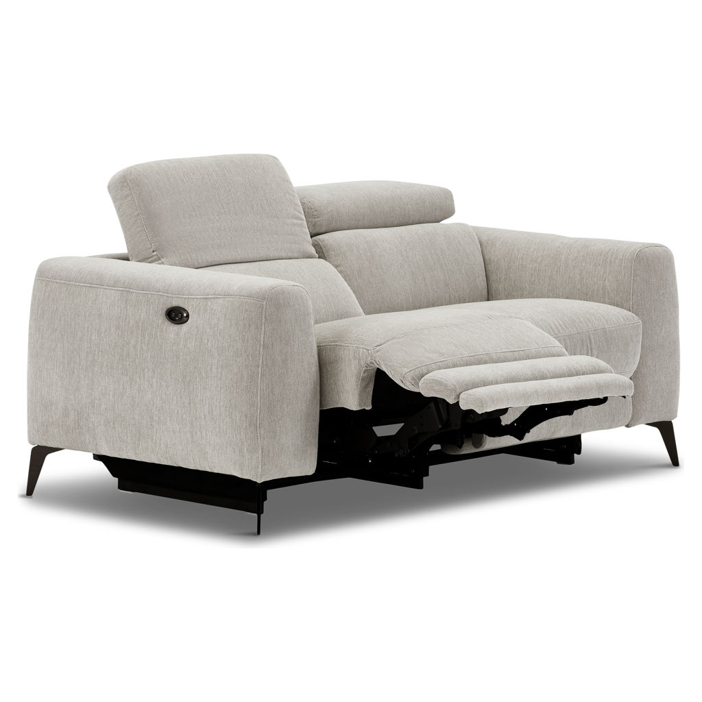 Causeuse inclinable motorisée avec appuis-tête ajustables HTL RS-12374 ...