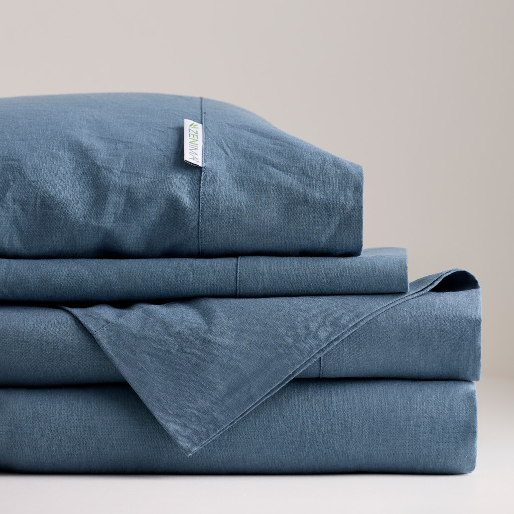 Ensemble draps lin et coton biologique Gauvin Textiles | Tanguay