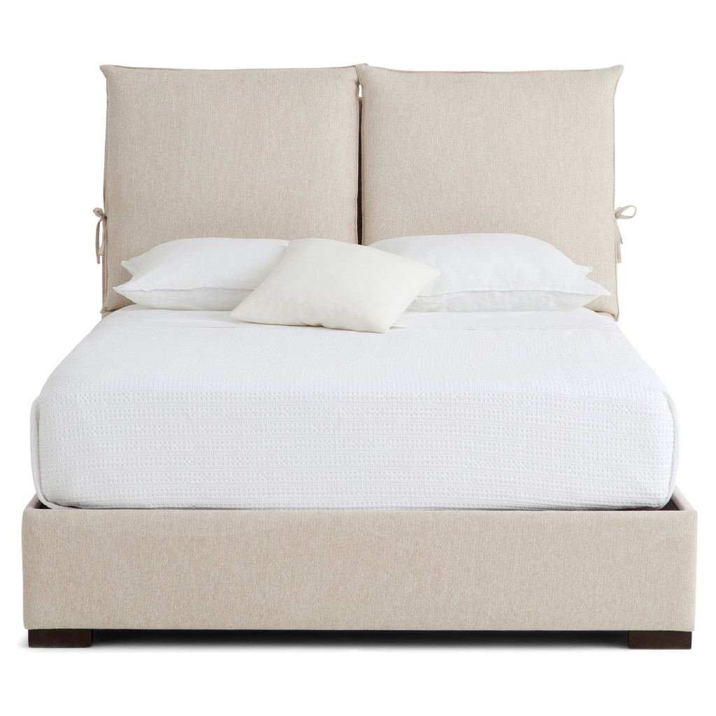 Très grand lit plateforme avec tête rembourrée Mobilier Manora 80888 ...