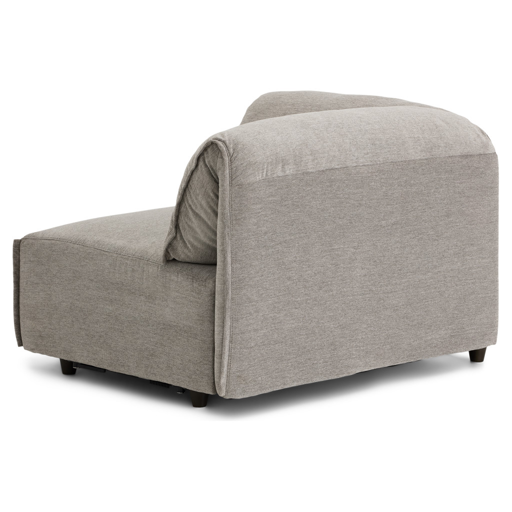 Fauteuil modulable en tissu avec accoudoir à gauche Fabrica HTL-12694-RCR | Tanguay