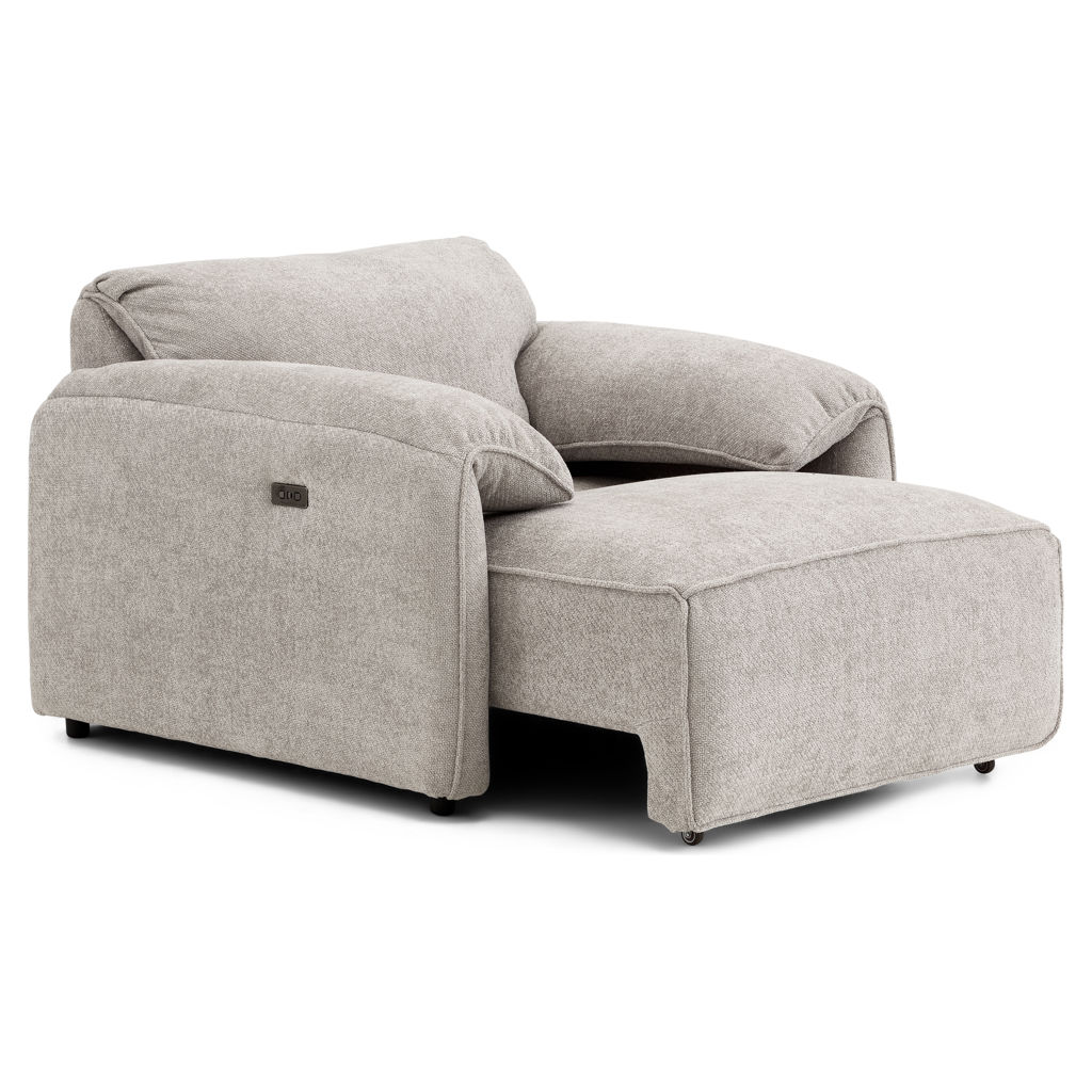 Power Recline Fabric Armchair AN WAH GLOBAL 80308-L1.5-1EC | Tanguay