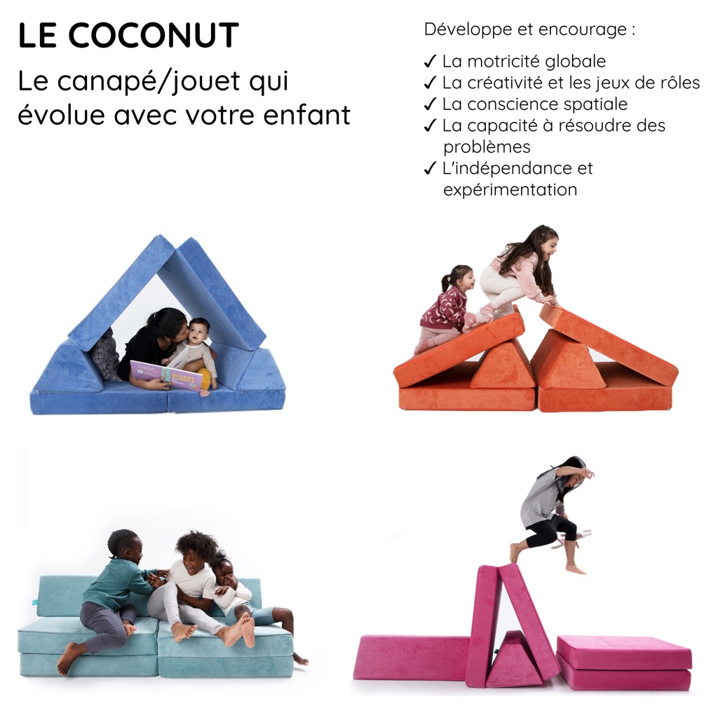 Canapé de jeu - Le demi-coconut Go Coconut 10022 | Tanguay