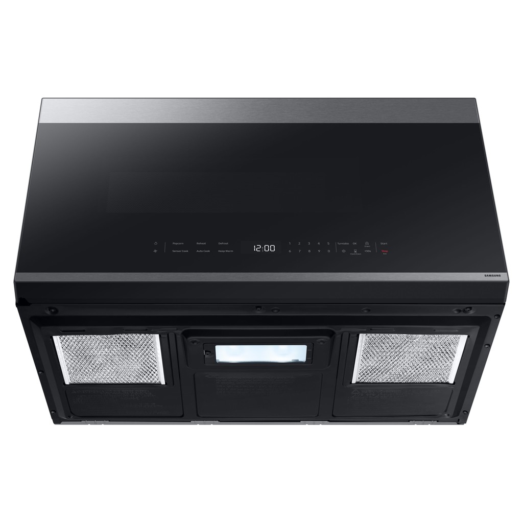 Four à micro-ondes à hotte intégrée Bespoke 2.1 pi3 Samsung ME21DG6500SRAC | Tanguay