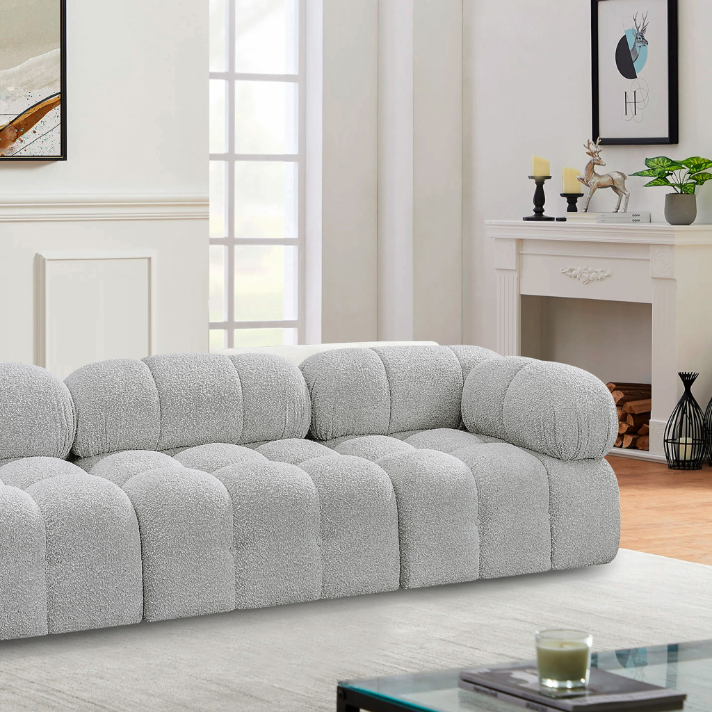 Sofa modulaire Ames Meridian Furniture 611GREY-S102A | Tanguay