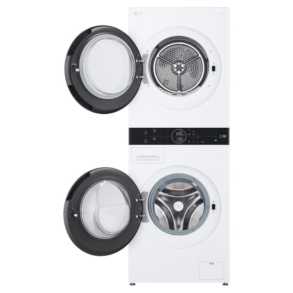 Compact Single Unit LG WashTower™ with Ventless HeatPump™ Dryer LG ...
