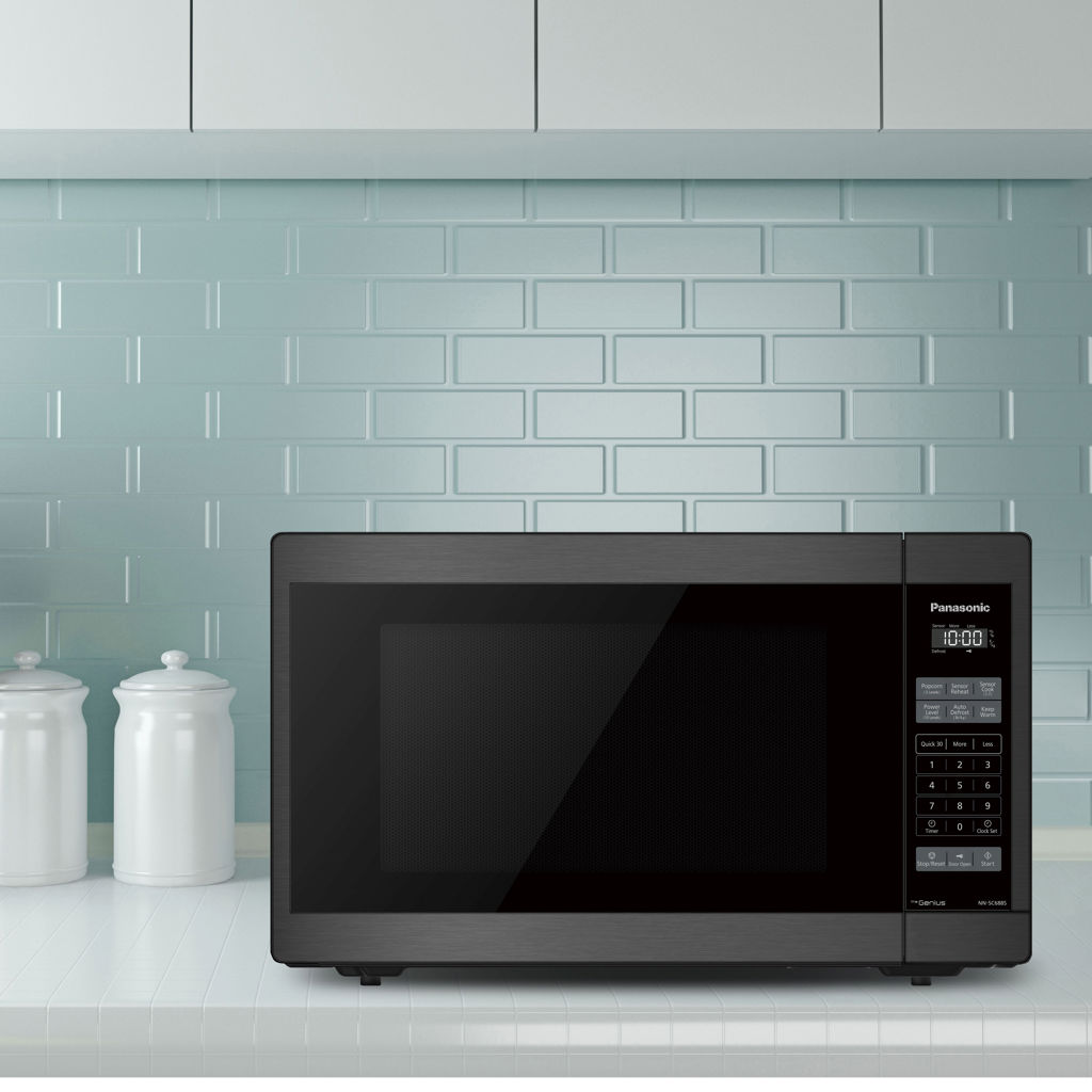 Panasonic Genius 1.3 cu. ft. Inverter Microwave 1200W Panasonic ...