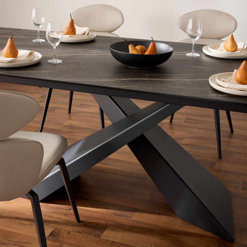 Table à manger extensible Century (40" x 71-110") Mobital DTA-CENT-NODE ...