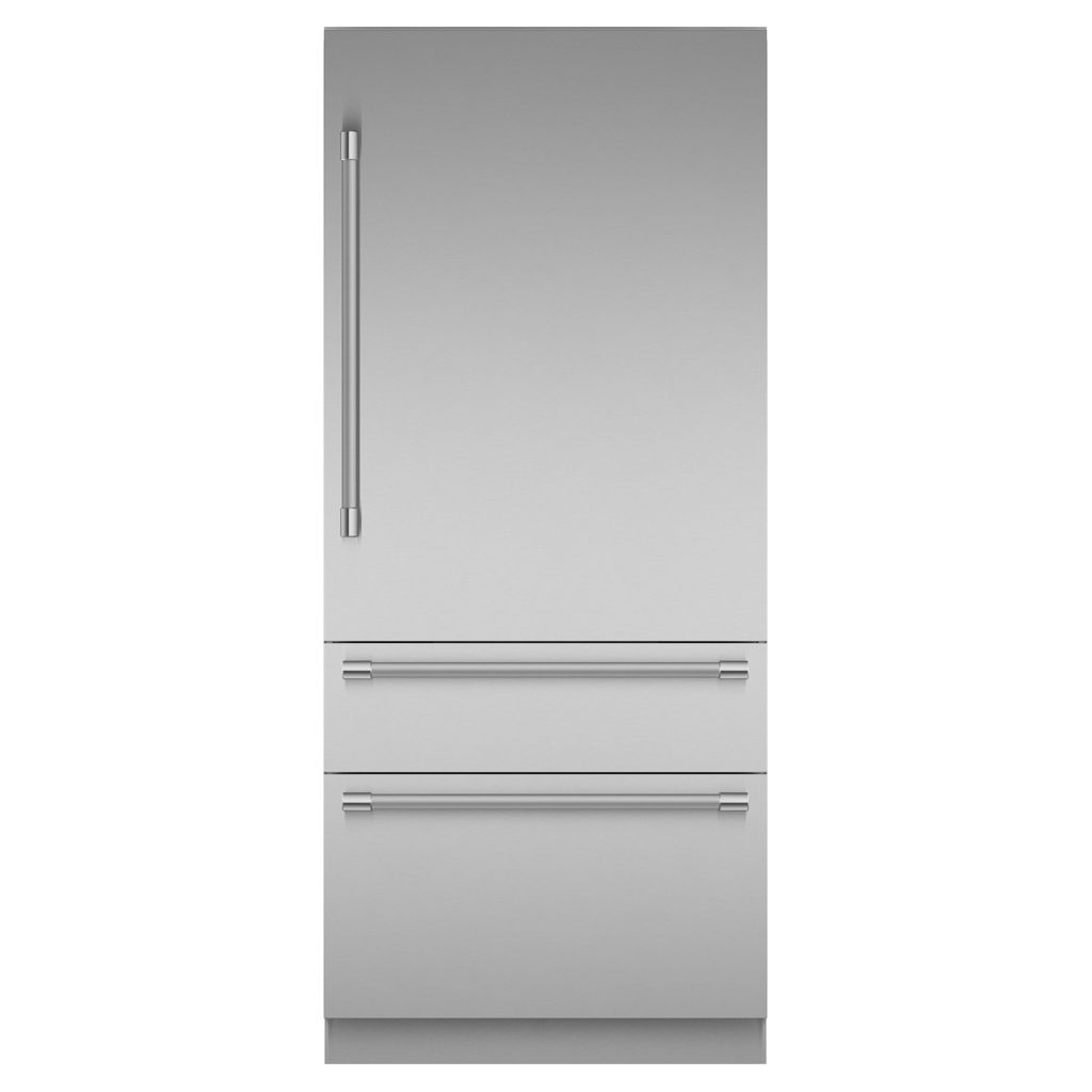 Réfrigérateur à congélateur inférieur encastrable - 36 po Thermador ...