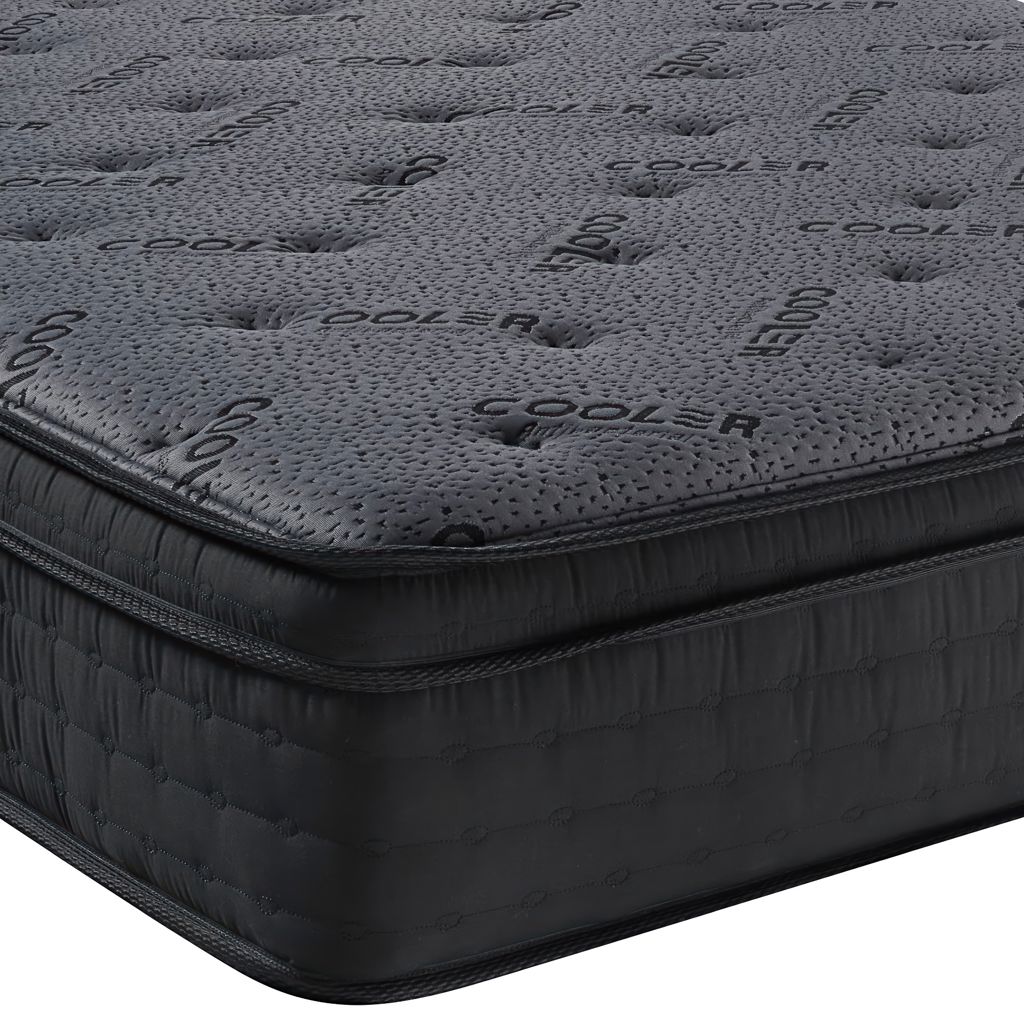 Matelas en mousse et ressorts Infinité mi-moelleux - Double Matelas ...