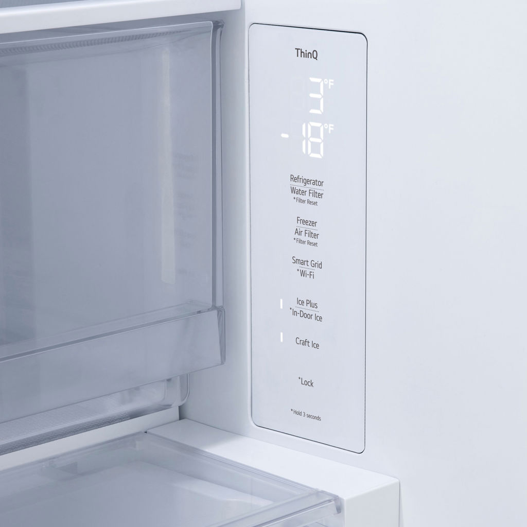 Réfrigérateur à congélateur inférieur 23.7 pi3 LG LF24Z6530S | Tanguay