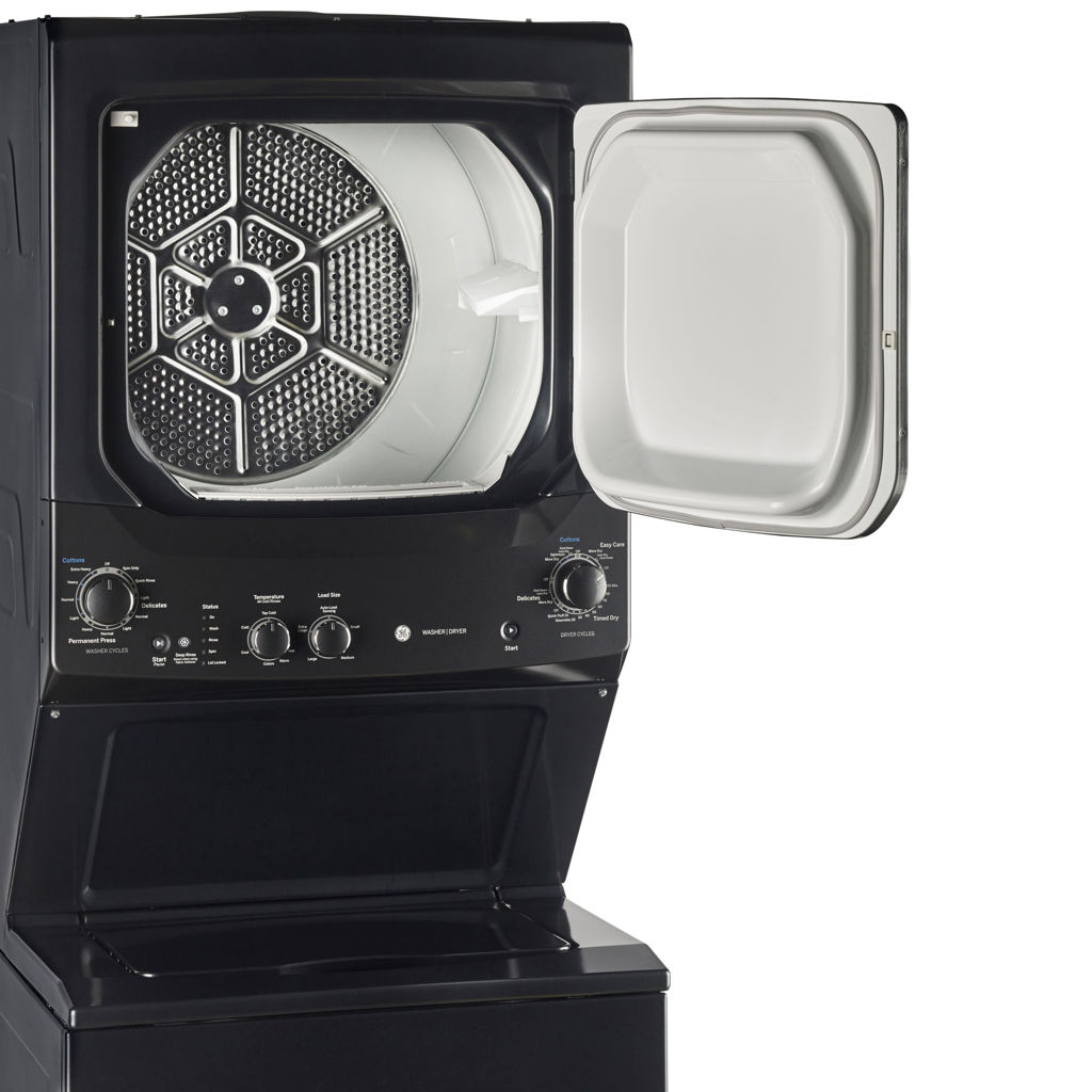 Duo laveuse-sécheuse superposé SpaceMaker 4.4 pi3 27 po GE GUD37ESMMDG ...