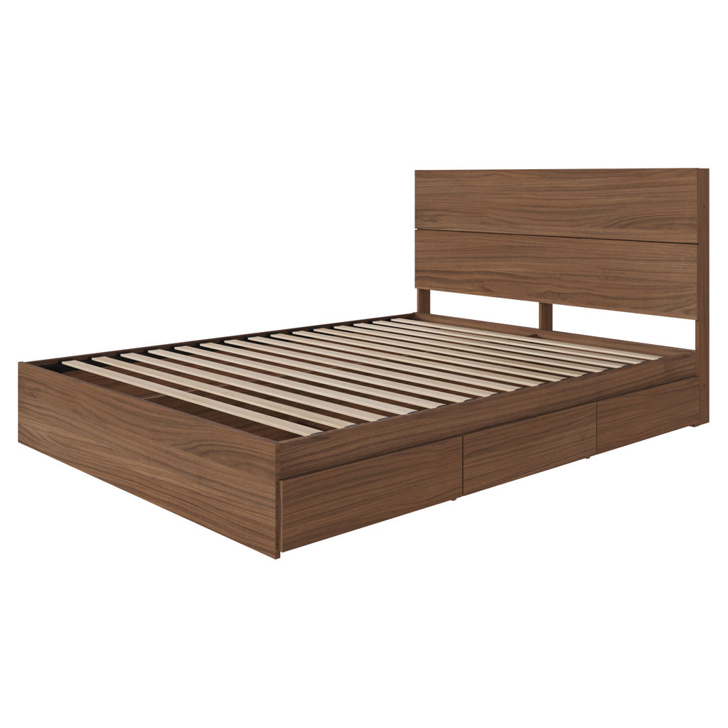 Lit avec rangement 3 tiroirs - Grand Nexera 402021 | Tanguay