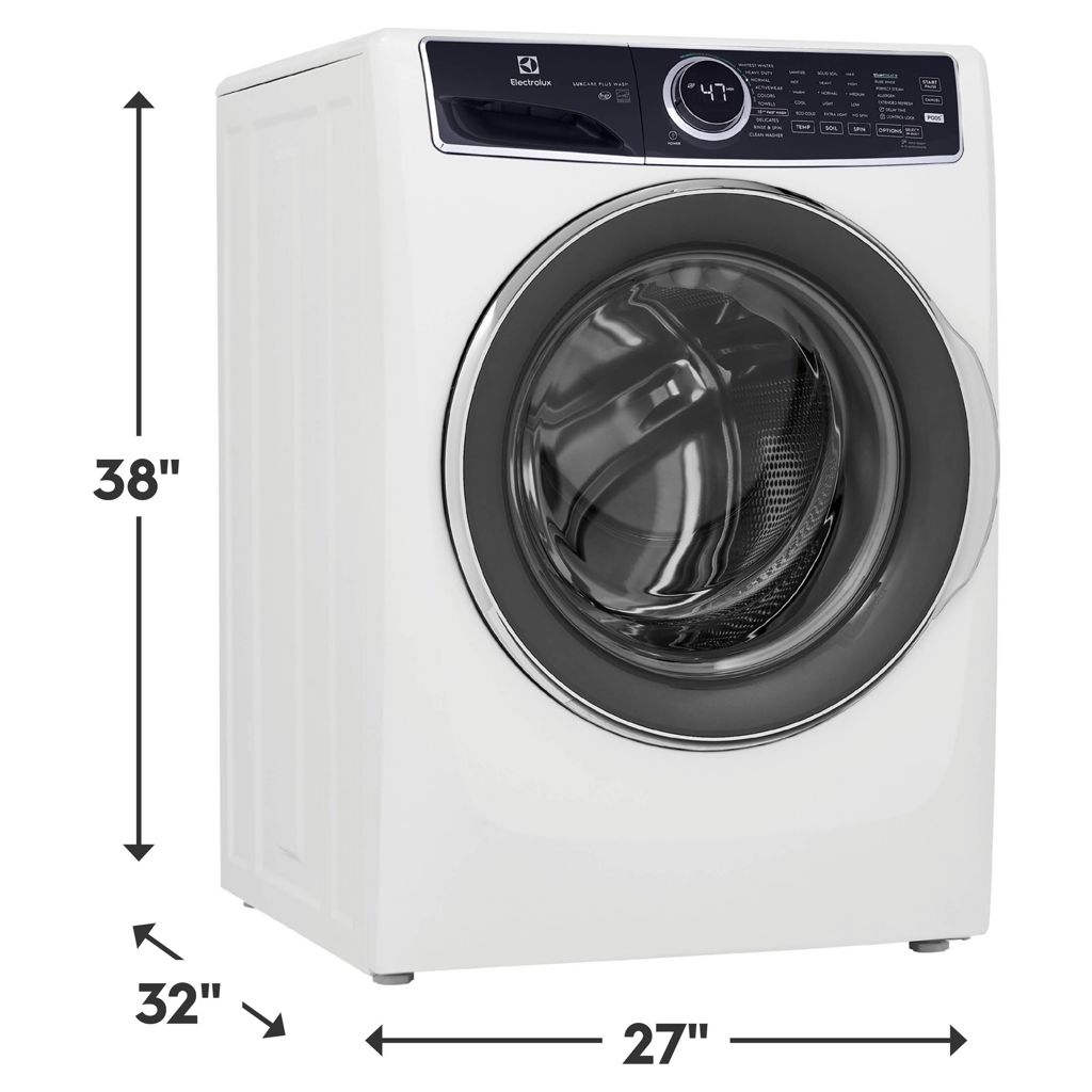 Laveuse vapeur à chargement frontal de 5.2 pi³ et sécheuse vapeur ...