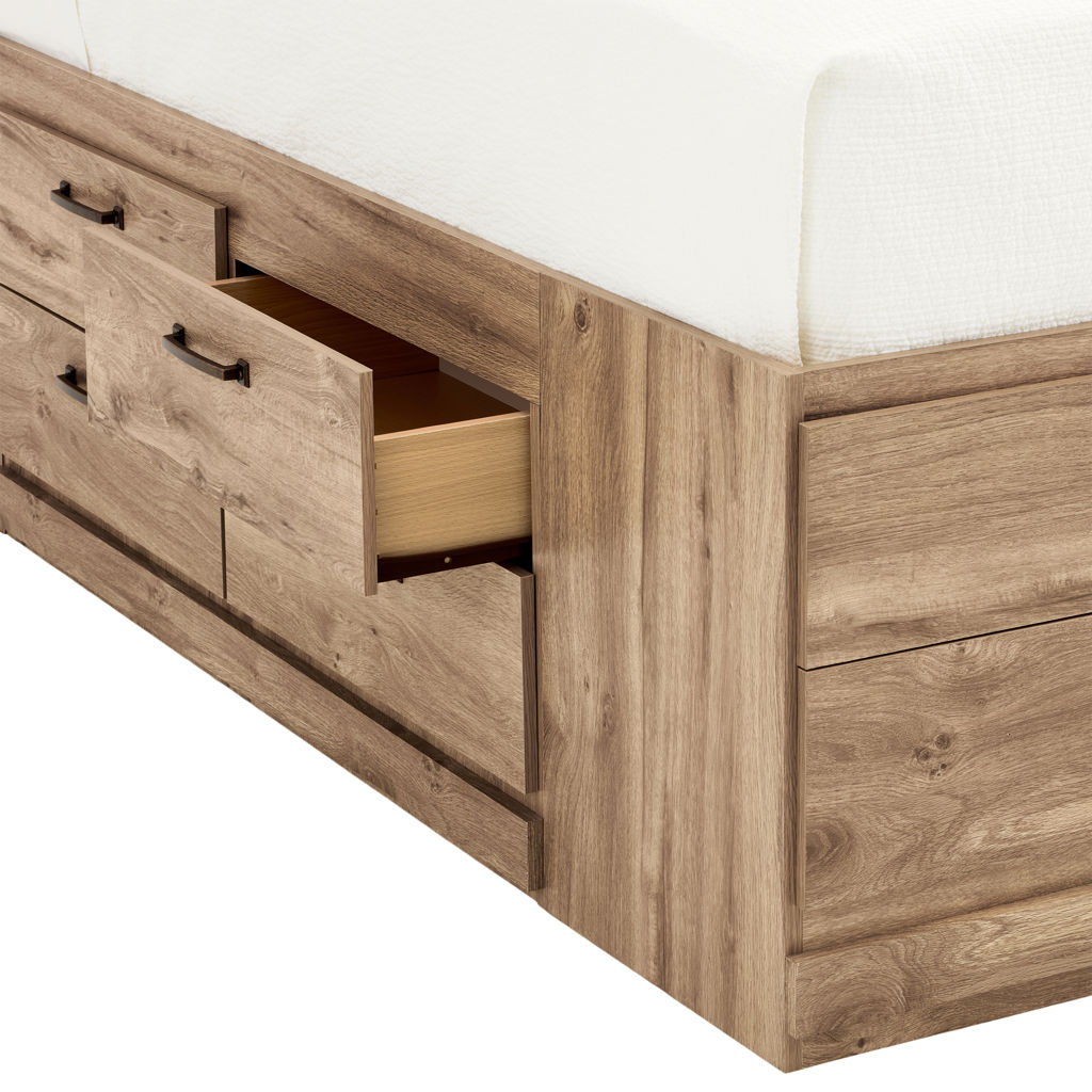 Lit avec rangement 12 tiroirs - Grand Dynamic *448Q/LIT 12 TIROIRS ...