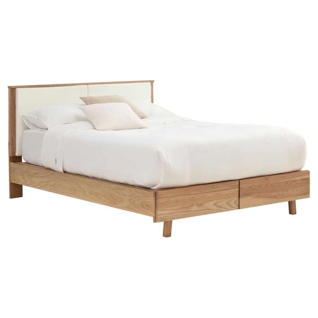 Lit plateforme Zenith avec rangement - Très grand 2 places Arboit ...