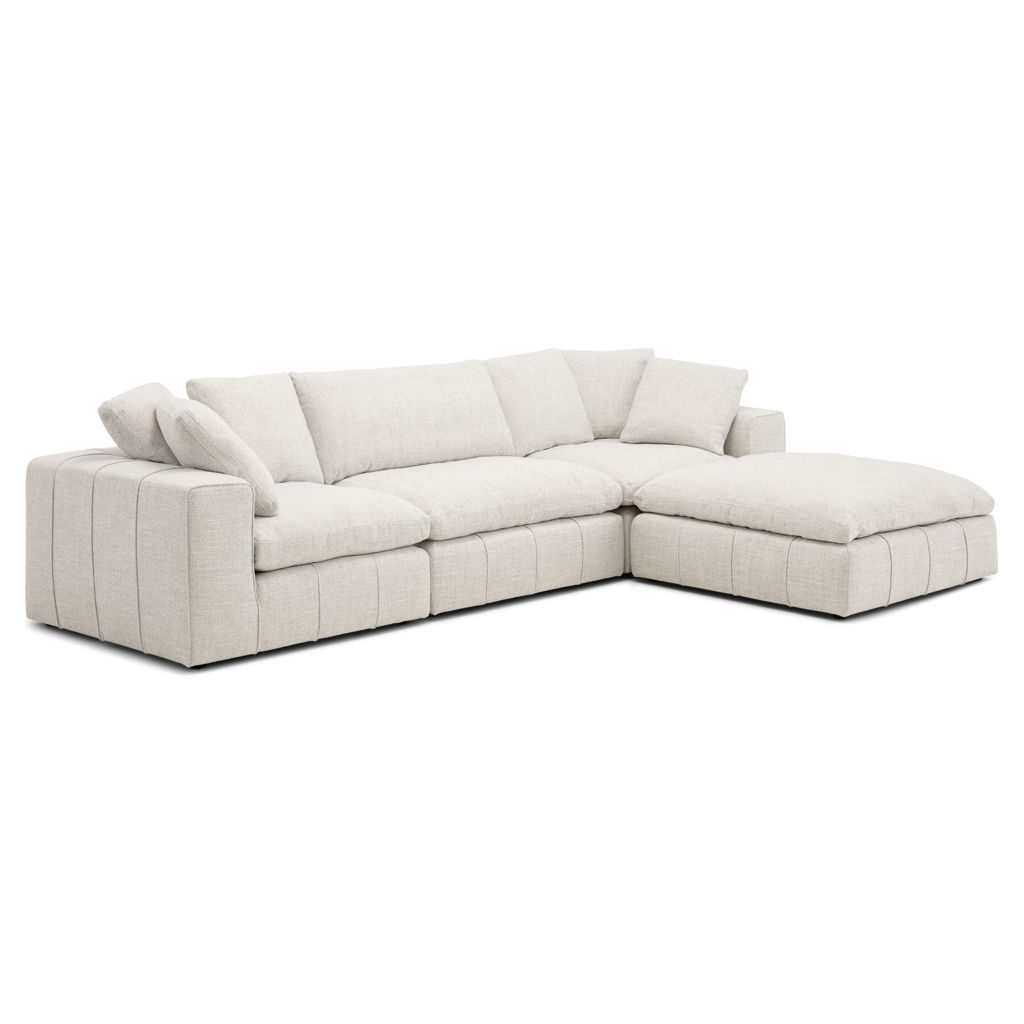 Sofa à chaise longue réversible modulaire série 8033 Kuka home *KF.8033 ...