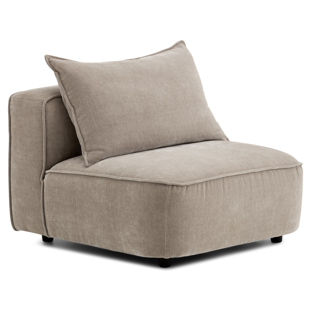 Causeuse modulaire en tissu 2 pièces Kuka home *2762H-CAUSEUSE | Tanguay