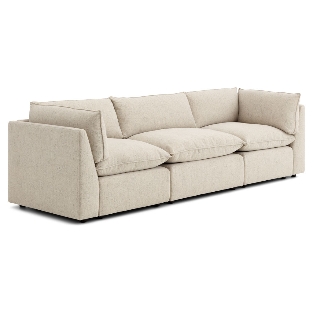 Sofa modulaire en tissu 2 pièces Kuka home *KF.8256-1.5 (LAF)/0A/RAF ...