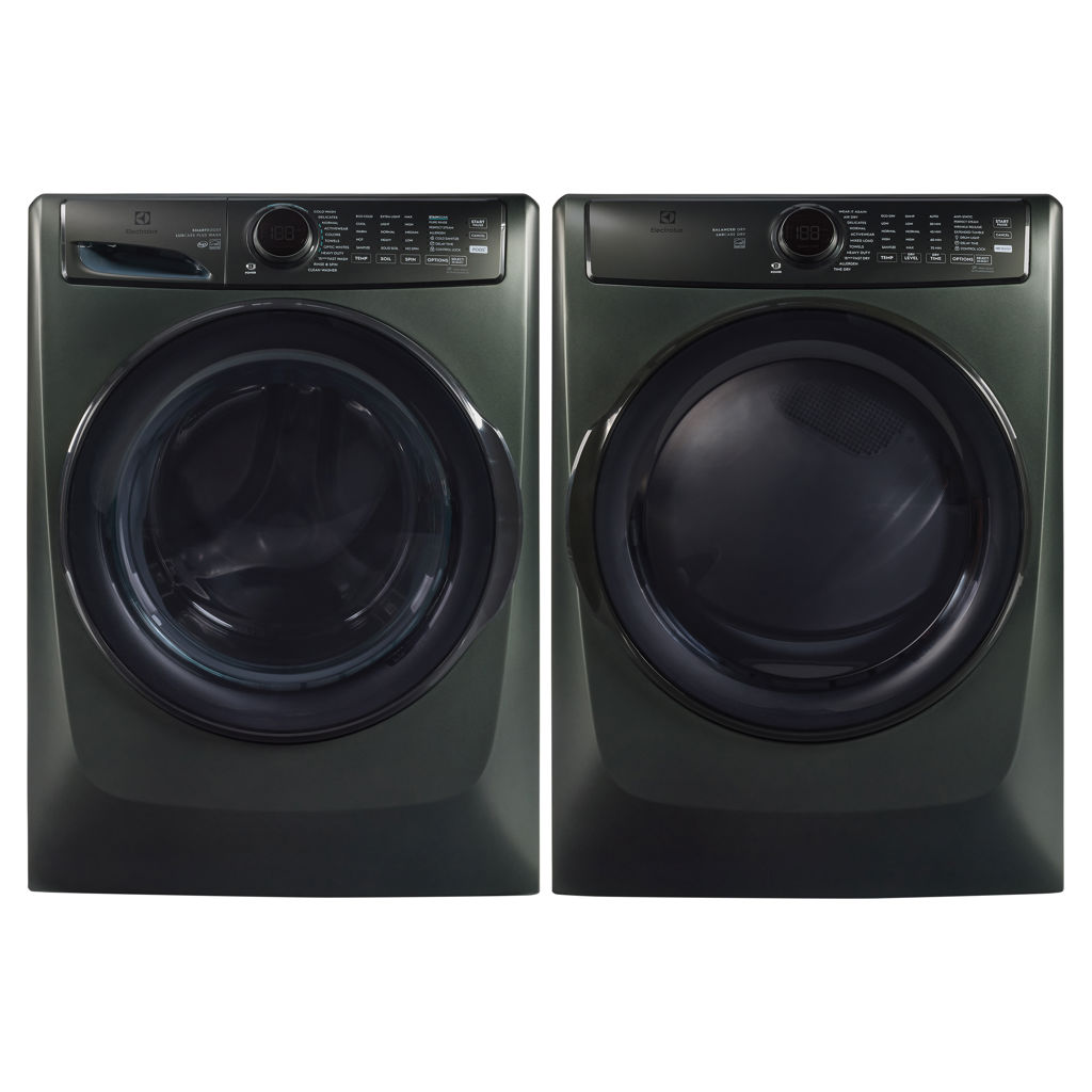 Laveuse à chargement frontal de 5.2 pi³ et sécheuse électrique de 8.0 ...