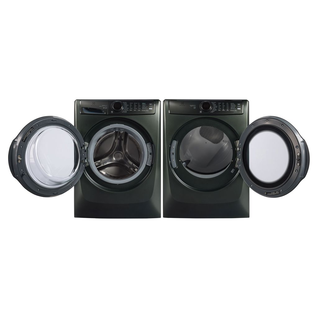 Laveuse à chargement frontal de 5.2 pi³ et sécheuse électrique de 8.0 ...