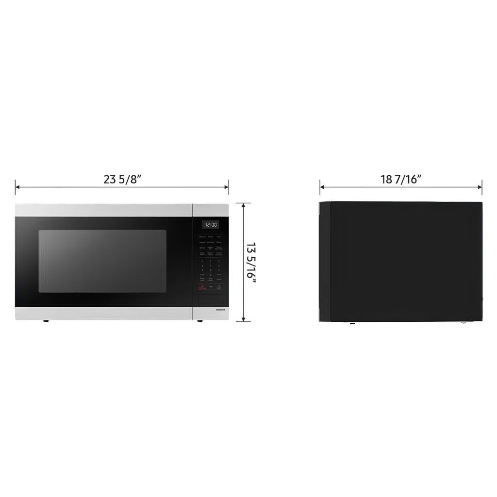 Micro-ondes de comptoir de 1.9 pi3 avec cuisson par capteur - 900W ...