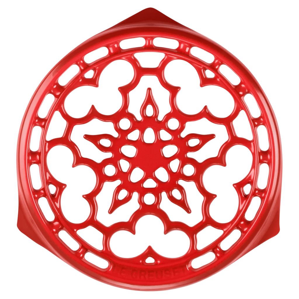 Sous-plat rond deluxe - 23 cm cerise Le Creuset 10006022060001 | Tanguay