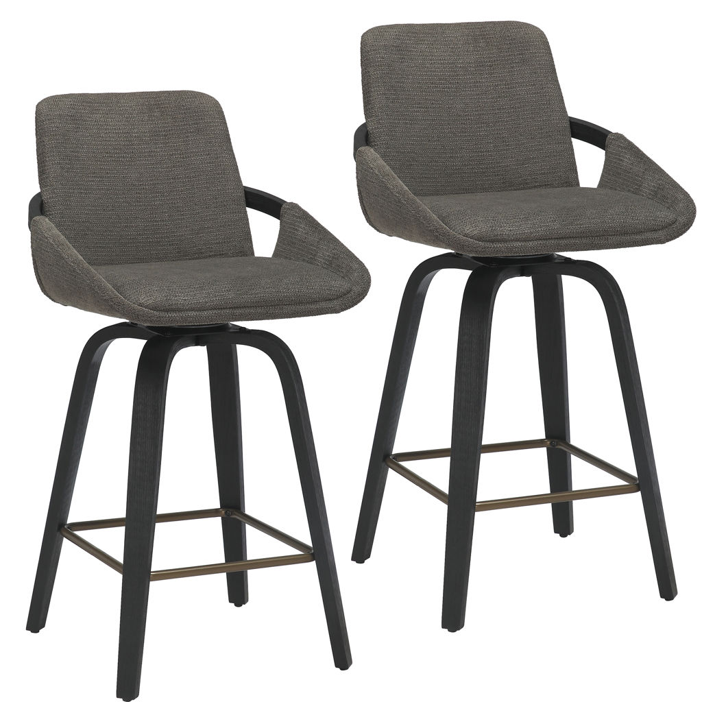 Swivel Counter Stools (Set of 2) Worldwide 203-944CH | Tanguay