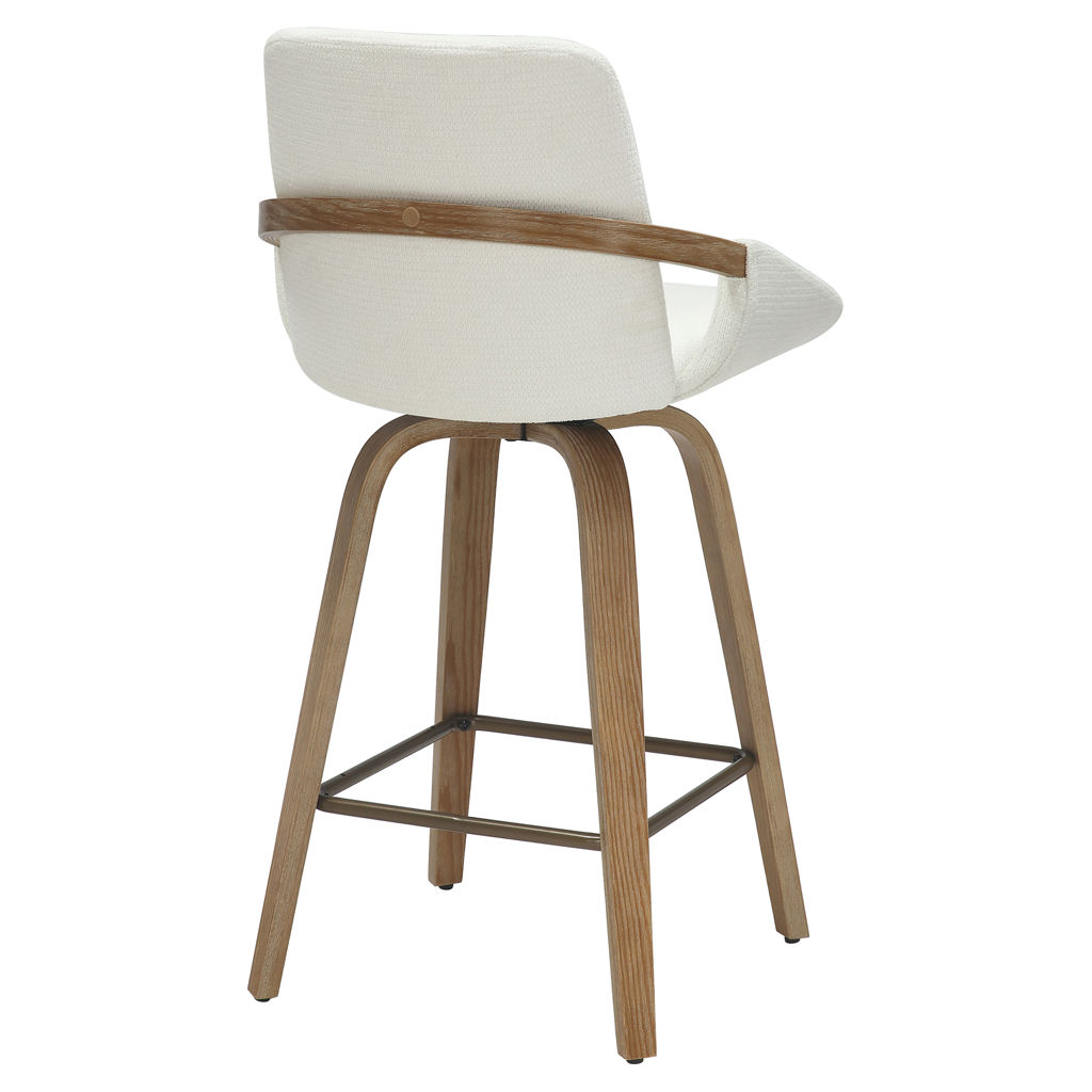 Swivel Counter Stools (Set of 2) Worldwide 203-944IV | Tanguay