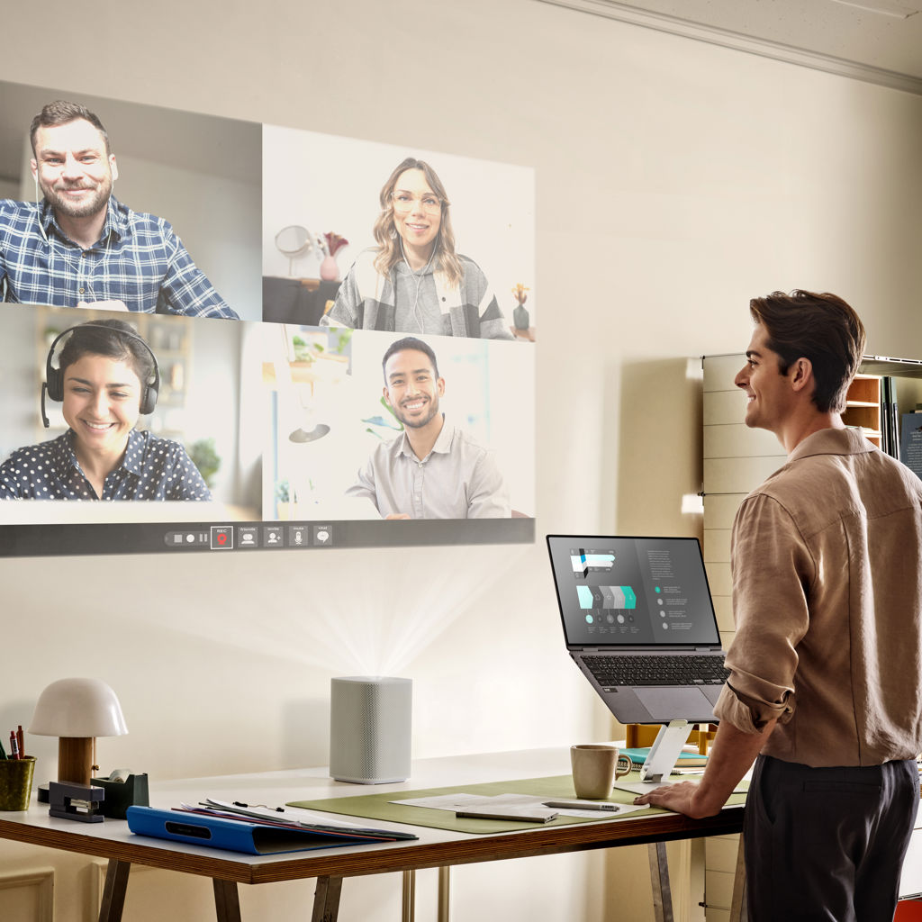 Projecteur de cinéma maison laser Ultra HD 4K The Premiere 5 Samsung SP ...