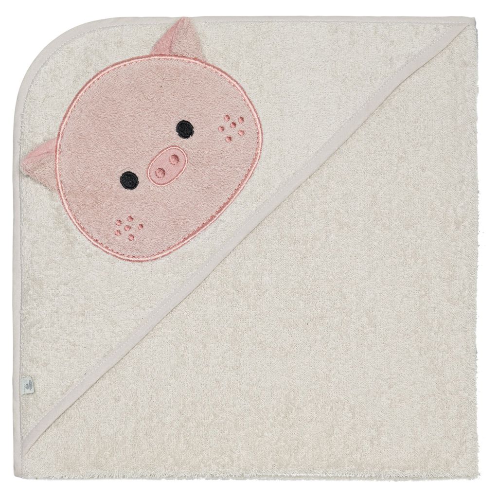 Serviette à capuchon pour bébé - 29.5 po x 29.5 po Perlimpinpin SA2204 ...