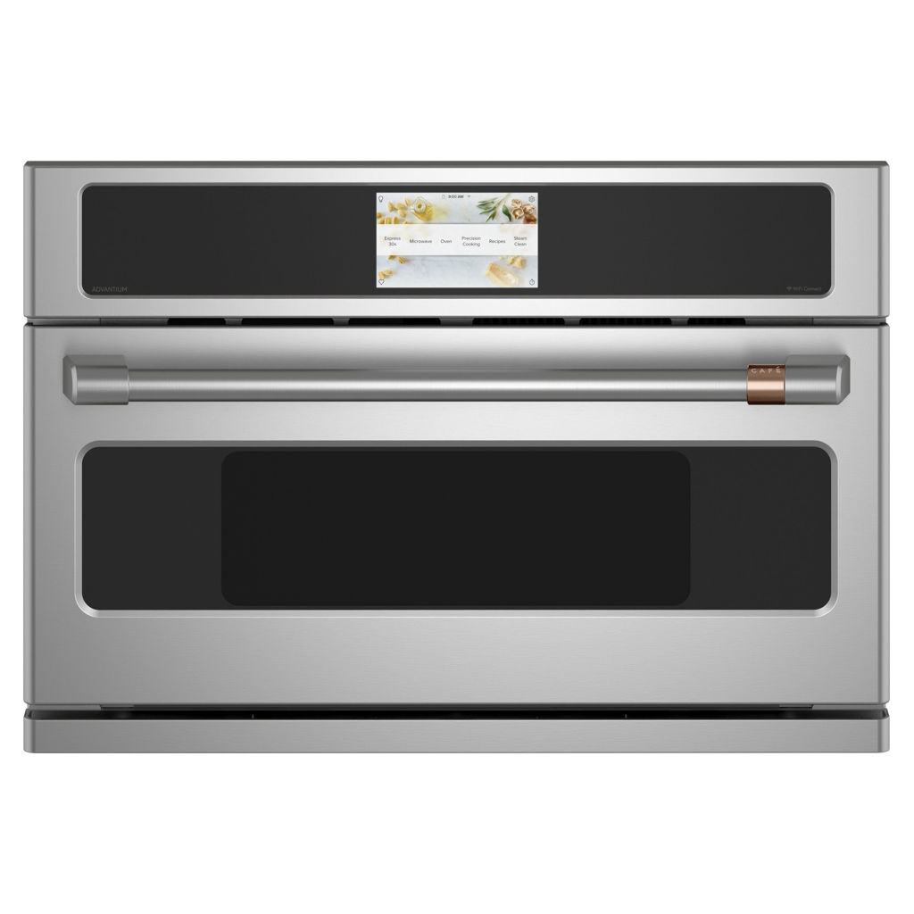 30" Smart Five in One Wall Oven with 240V Advantium® Technology GE Cafe ...