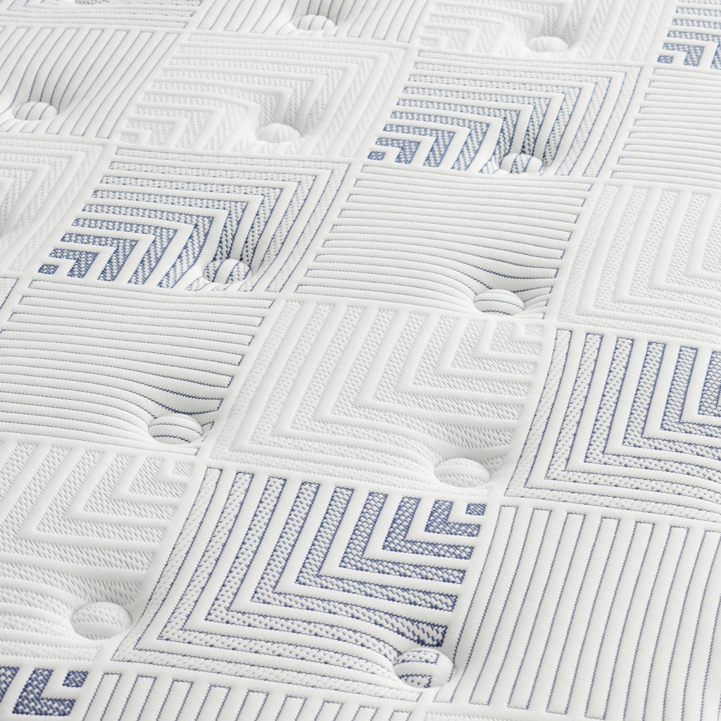 Matelas en mousse gel et ressorts Pierrefonds semi-ferme - Simple Serta ...