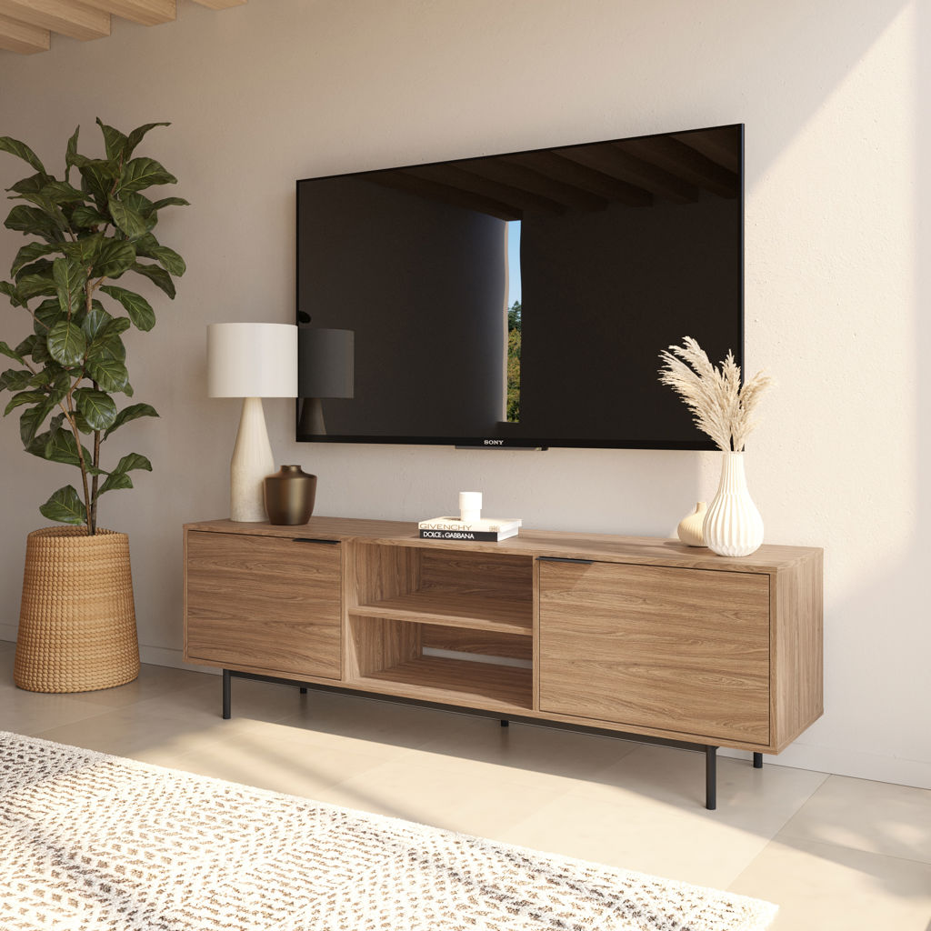 Hamilton TV Stand with Storage Nexera 157492 | Tanguay