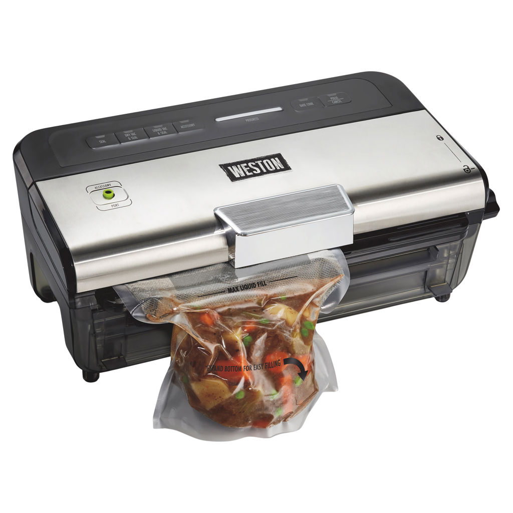 2-in-1 Liquid and Dry Vacuum Sealer Weston 65-1641-W | Tanguay