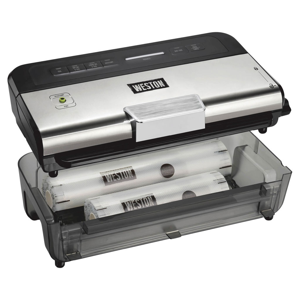 2-in-1 Liquid and Dry Vacuum Sealer Weston 65-1641-W | Tanguay