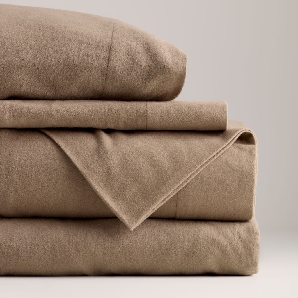 Ensemble de draps Flanelle Très Grand lit Gauvin Textiles | Tanguay