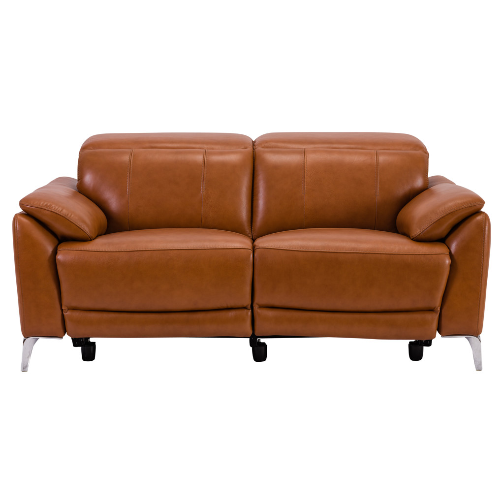 Causeuse inclinable en cuir et similicuir motorisée KM.515H-2(2A)HE ...