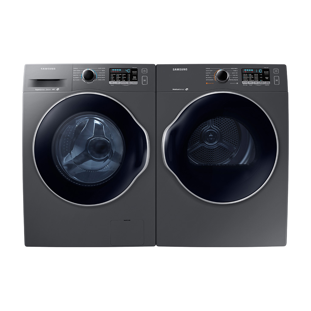 Duo laveuse sécheuse à chargement frontal Samsung *WW22K6800AX ...