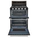30" Gas Range with Double Convection Oven KitchenAid KFGD500EBS | Tanguay