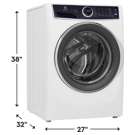 Laveuse vapeur à chargement frontal de 5.2 pi³ et sécheuse vapeur ...