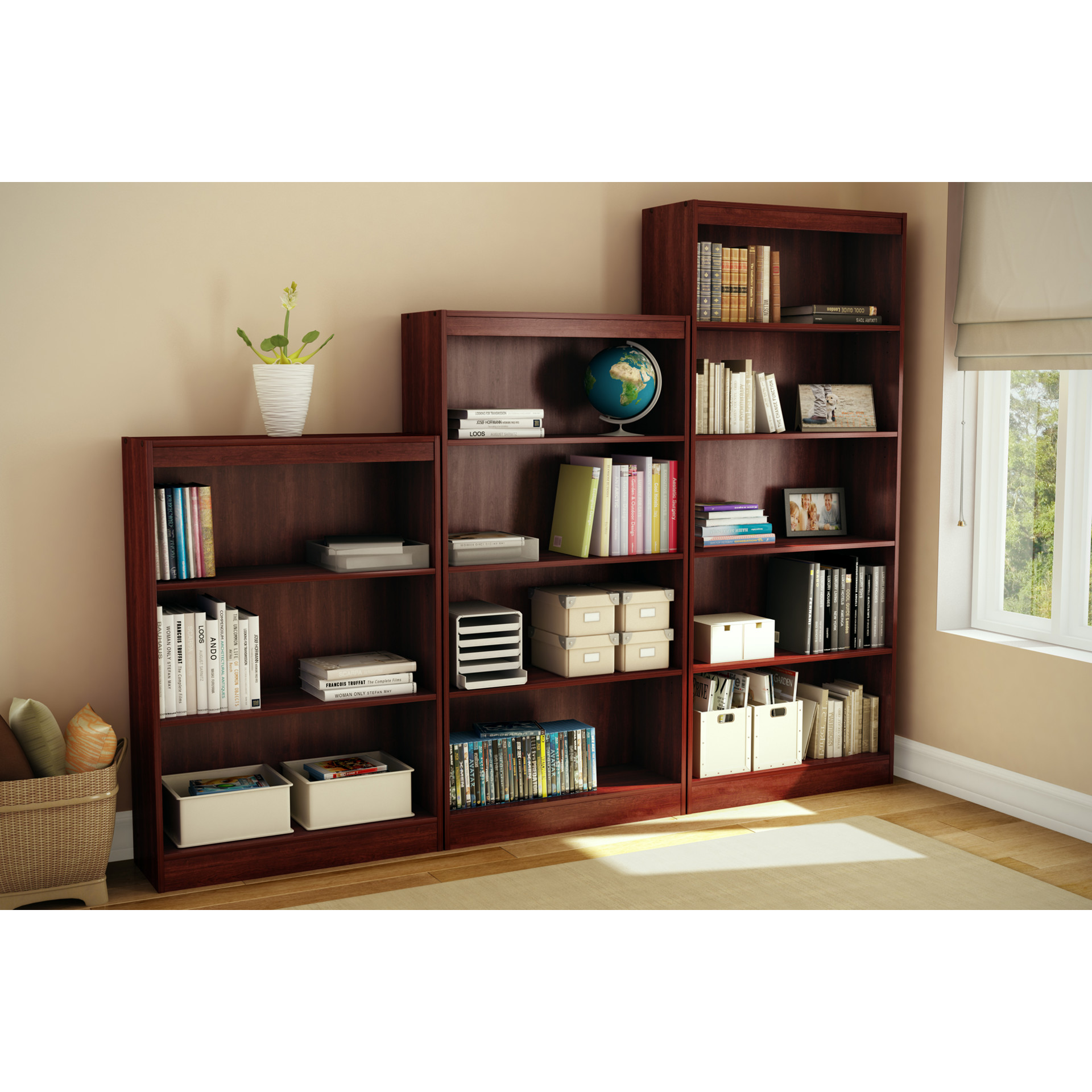 5-Shelf Bookcase South Shore 7246768C | Tanguay