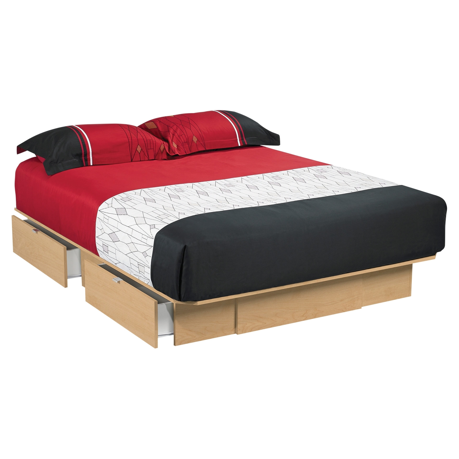 Plateforme Très grand lit avec 4 tiroirs 10 po Nouveau Concept 899-80 | Tanguay