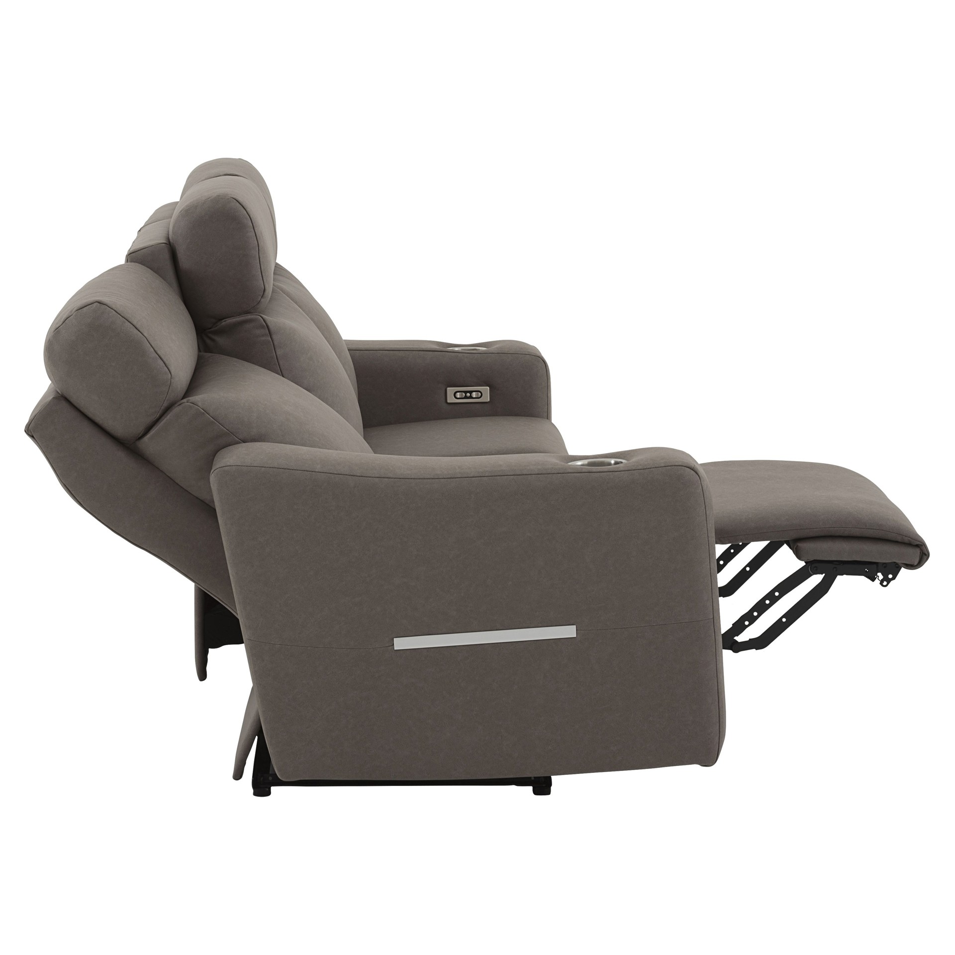 Sofa inclinable motorisé en tissu Elran 40506-MEC OPH | Tanguay