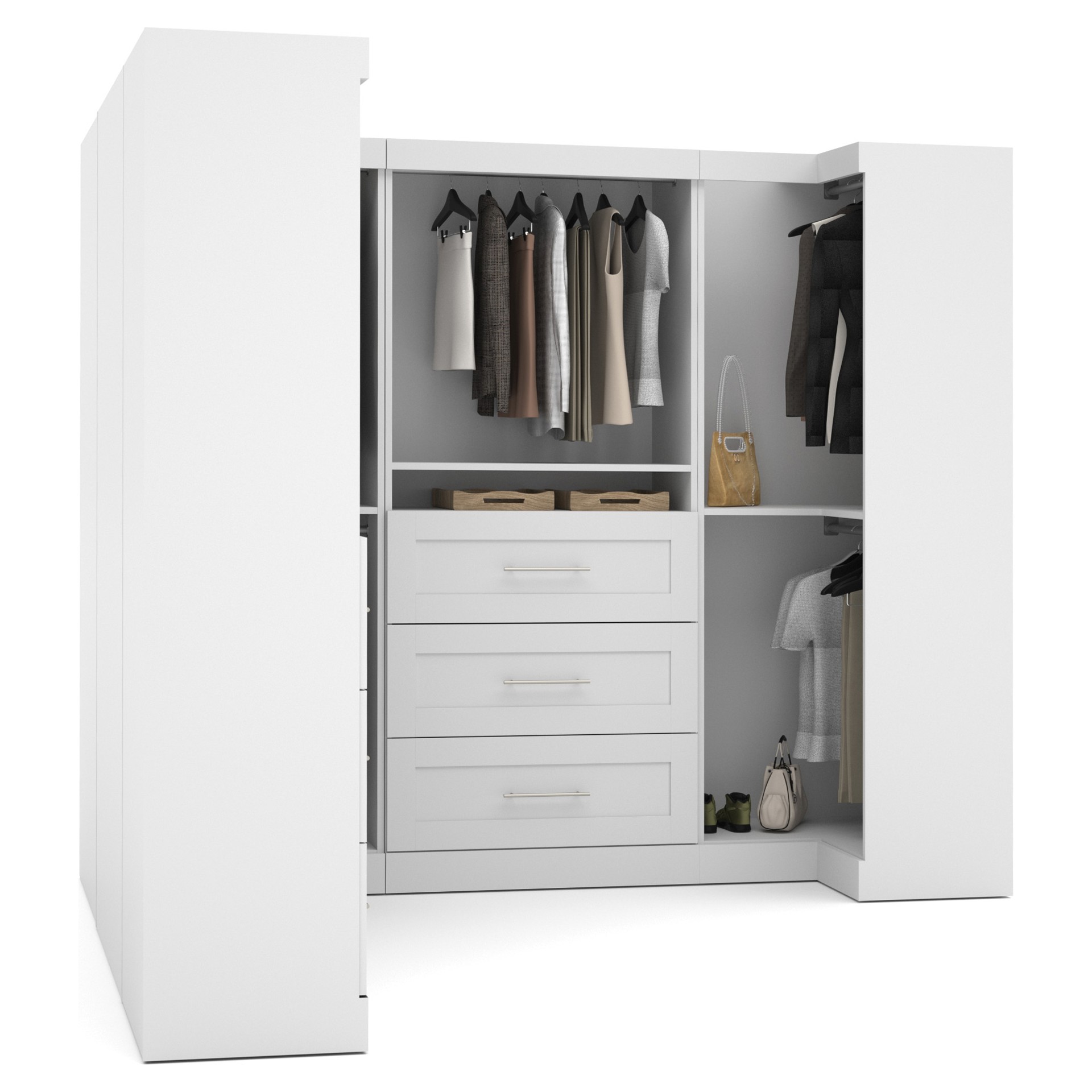 Organisation de garde-robe Bestar 26858-17 | Tanguay