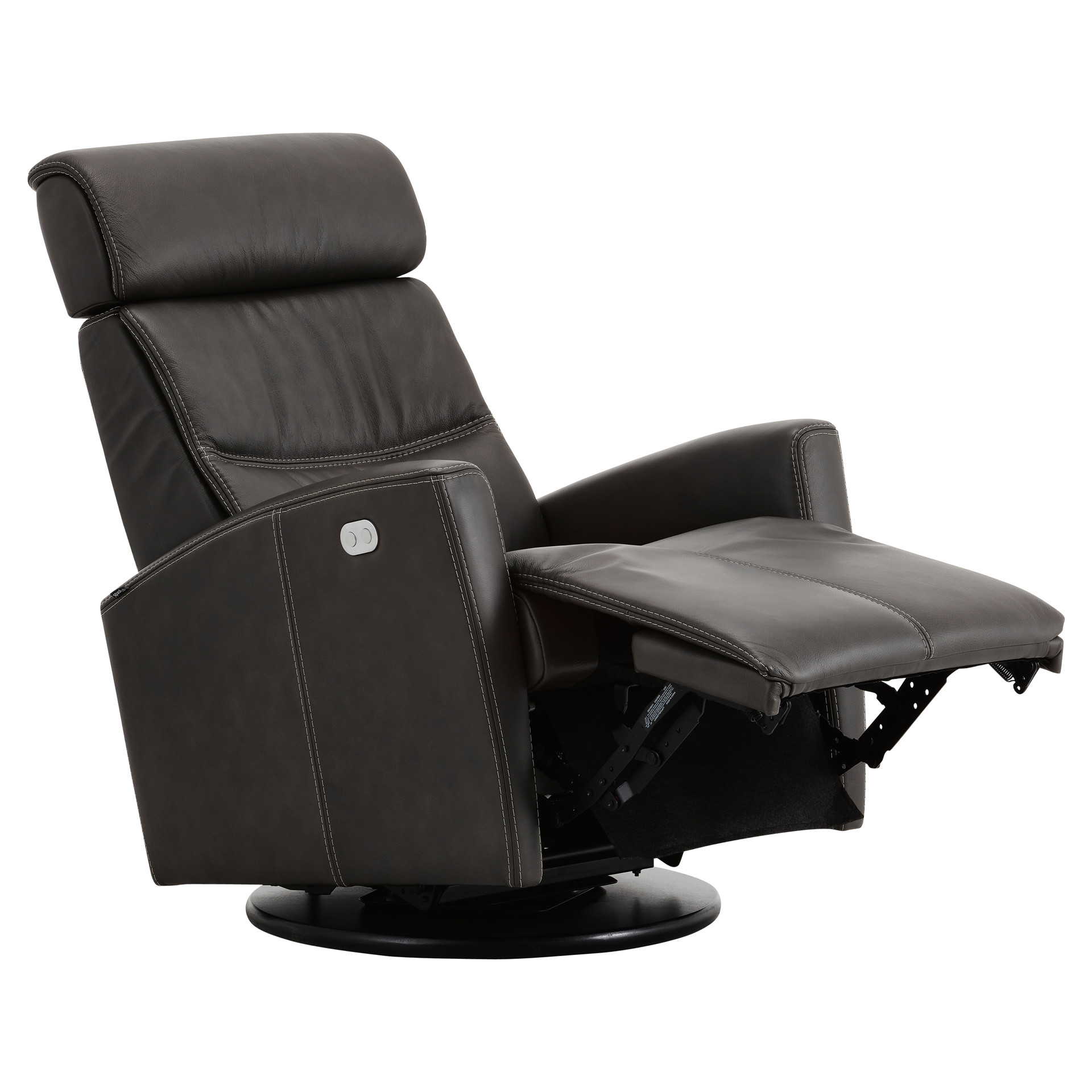 Milan Leather Power Rocker Recliner - large Fjords MILAN-SW-LG-PBE ...