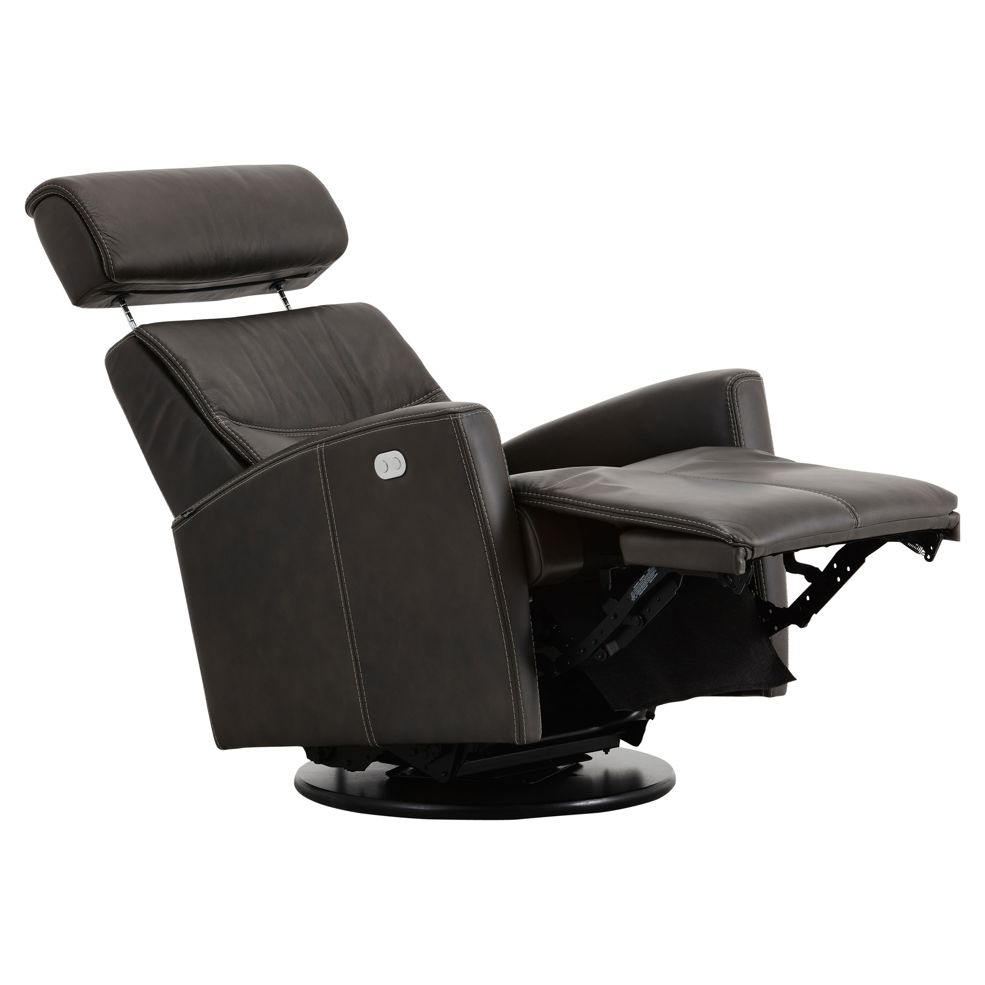 Milan Leather Power Rocker Recliner - large Fjords MILAN-SW-LG-PBE ...
