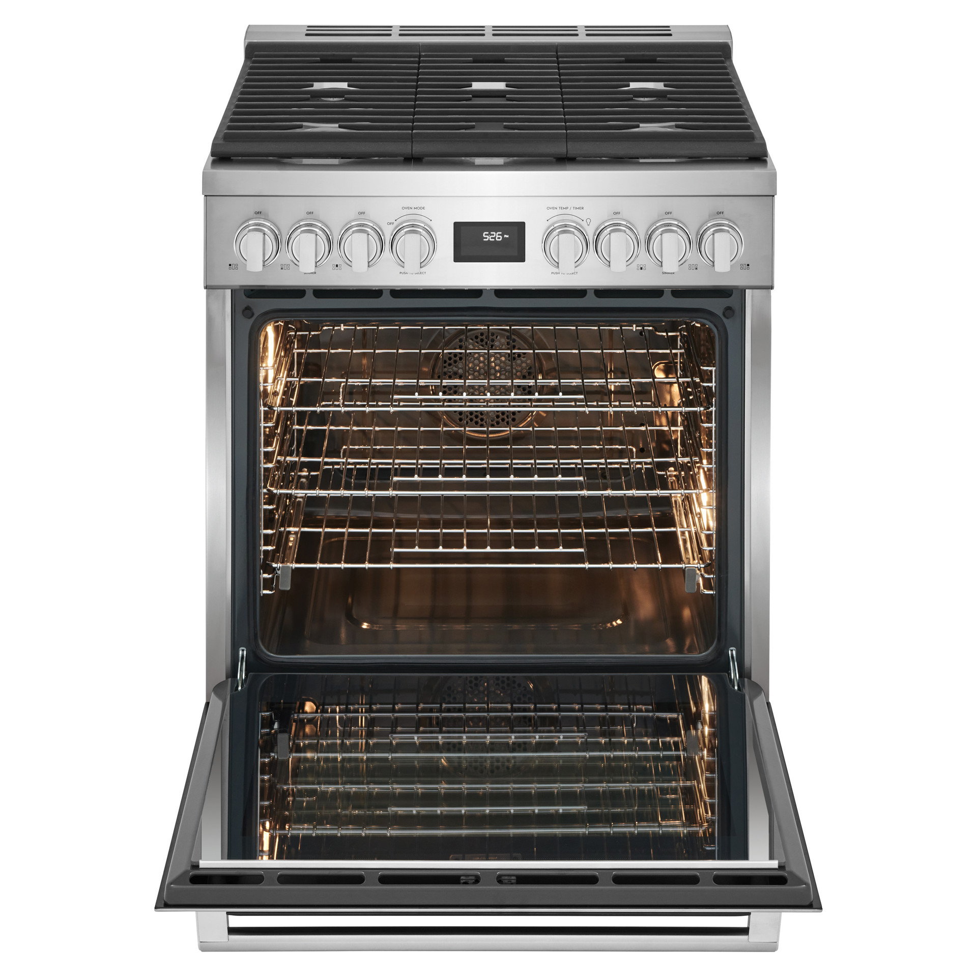30'' Dual-Fuel Freestanding Range Electrolux ECFD3068AS | Tanguay